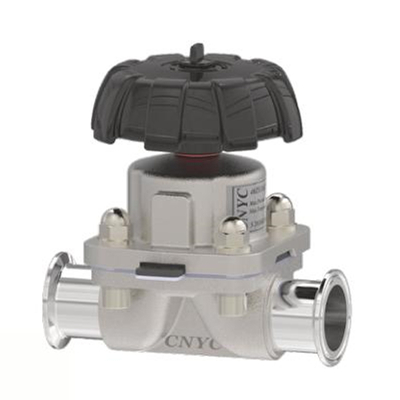China EPDM+PTFE Sanitary Manual Diaphragm Valve manufacturers, EPDM ...